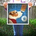 Jack Russell Dog Brewing Beer Company Illustration Giclee Archival ...