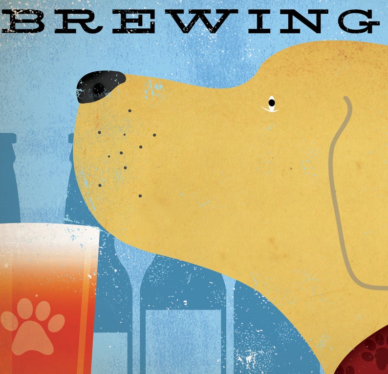 Yellow DOG Labrador Brewing Beer Company Black Labrador - Etsy