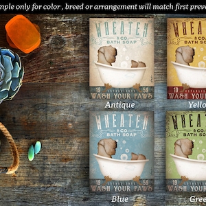 Maltese Dog Bath Soap Company Vintage Style Artwork by Stephen Fowler ...