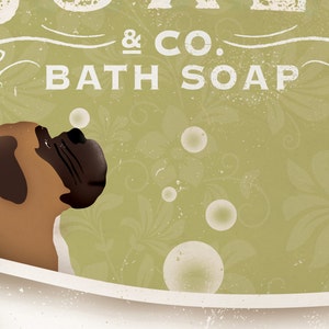 Boxer, Dog, Bath, Bubble, Bath, Clawfoot Tub, Soap, Bathroom, Powder ...