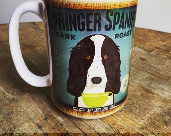Springer Spaniel Mug - Etsy