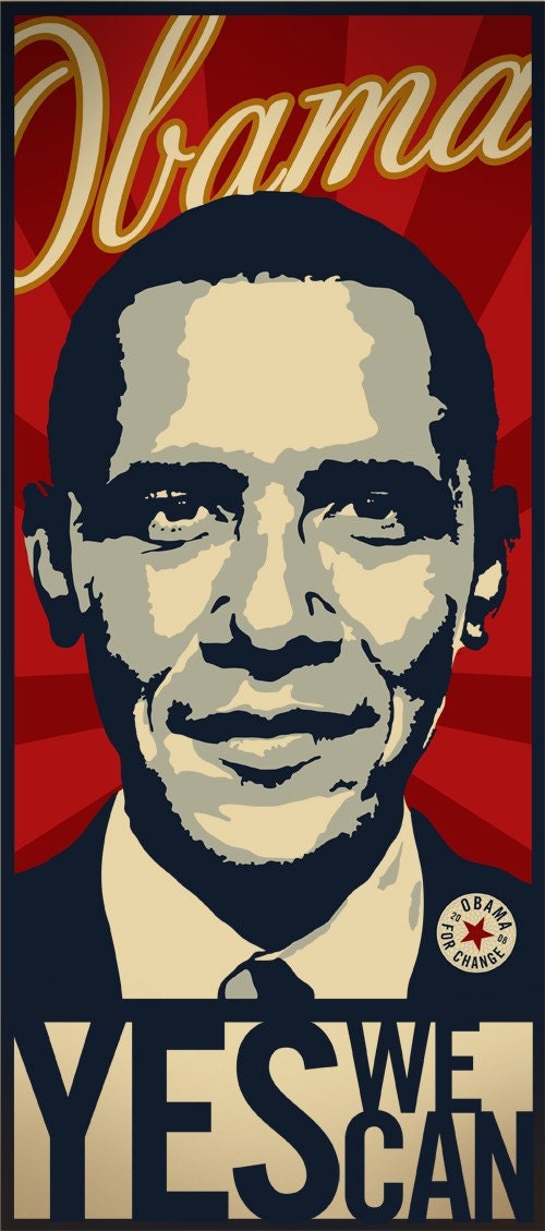 Obama Poster Yes We Can