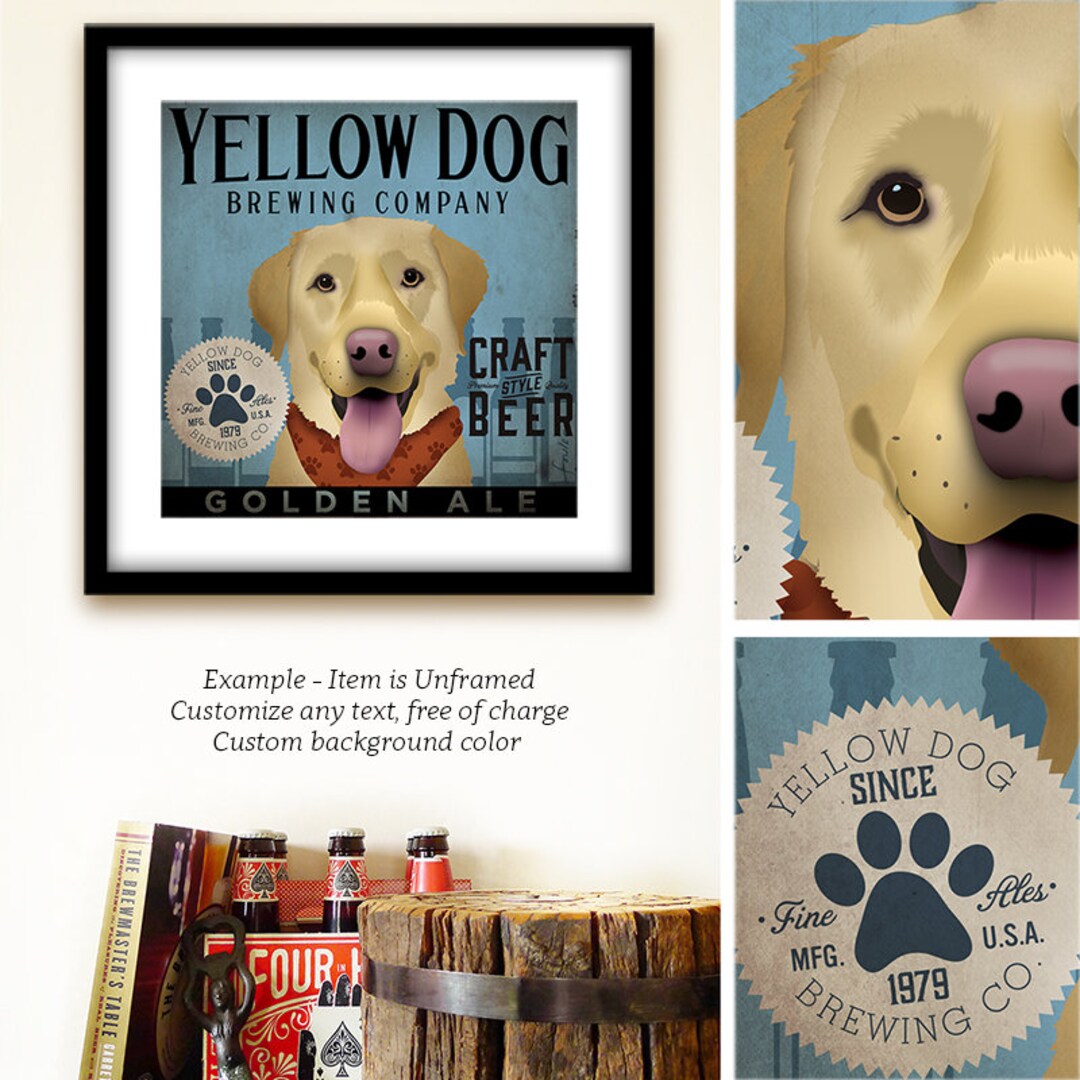 Lab, Labrador, Dog, Yellow Lab, Yellow Dog, Beer, Brewery, Brewing ...