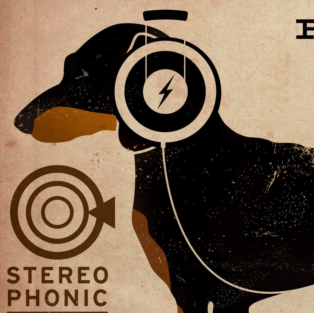 Dachshund Records Long Dog Recordings Graphic Illustration - Etsy