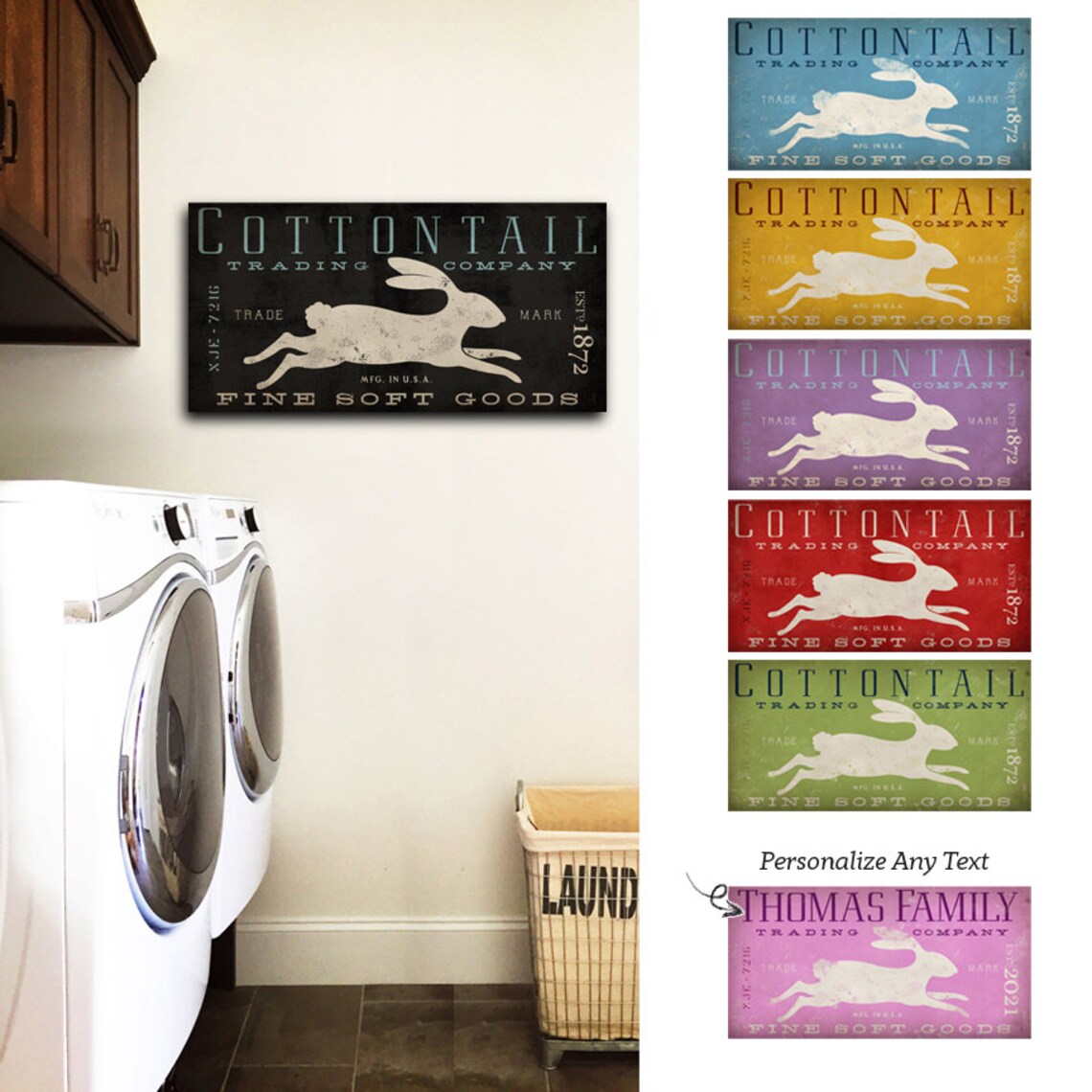 Rabbit Bunny Hare Cotton Tail Cottontail Trading Graphic - Etsy