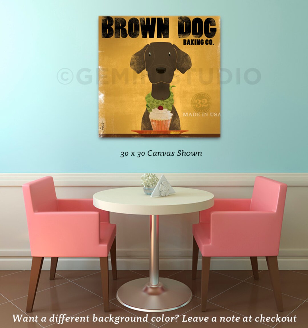 Brown Dog Chocolate Labrador BAKING COMPANY Cupcake Art on Gallery ...
