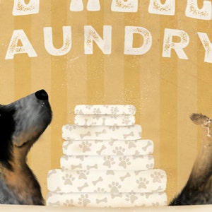 Blue Heeler, Australian, Cattle, Dog, Laundry, Basket, Towels, Wash ...