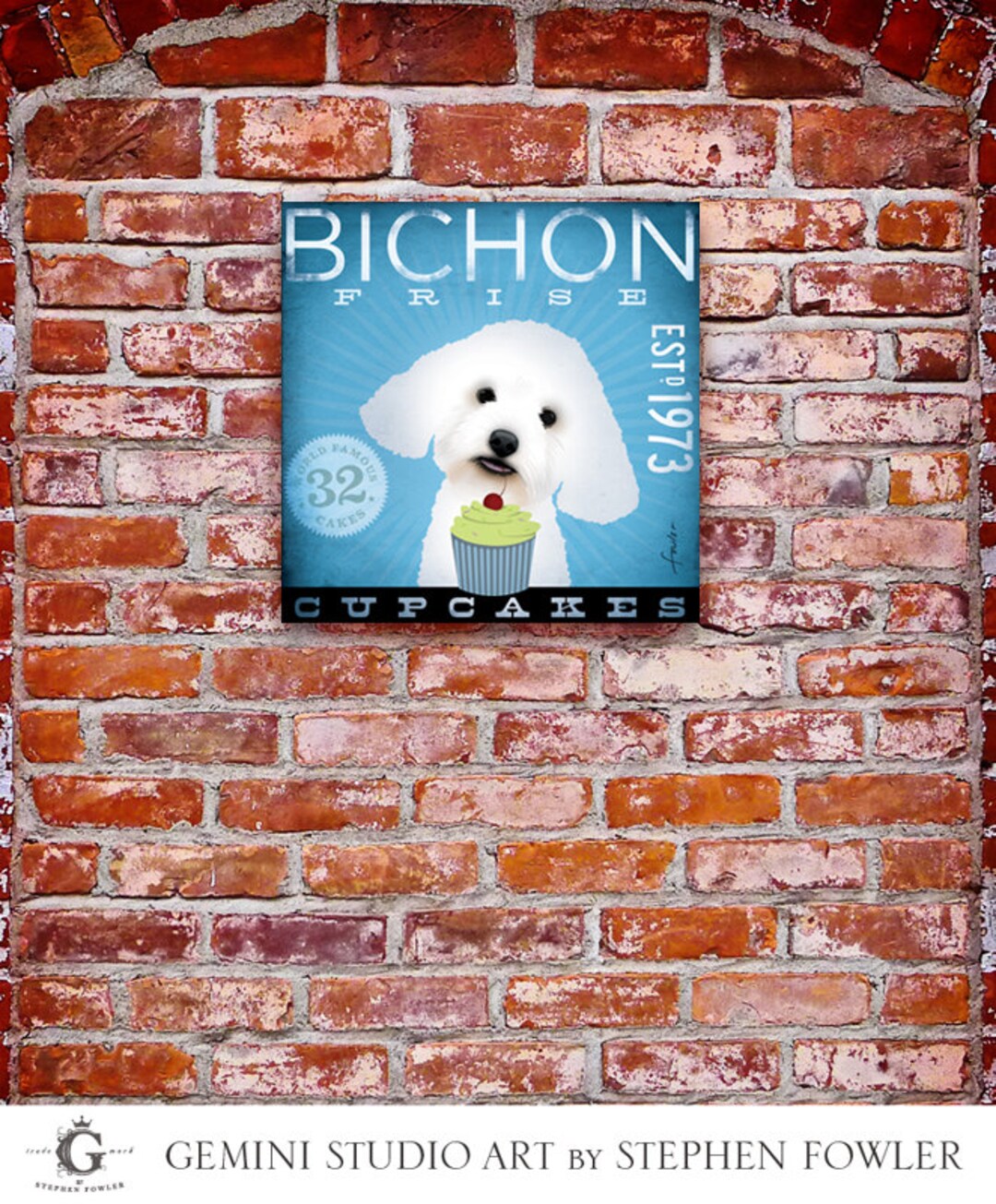 BICHON FRISE Dog, Baker, Bakery, Cake, Cakeshop,cupcake Company ...