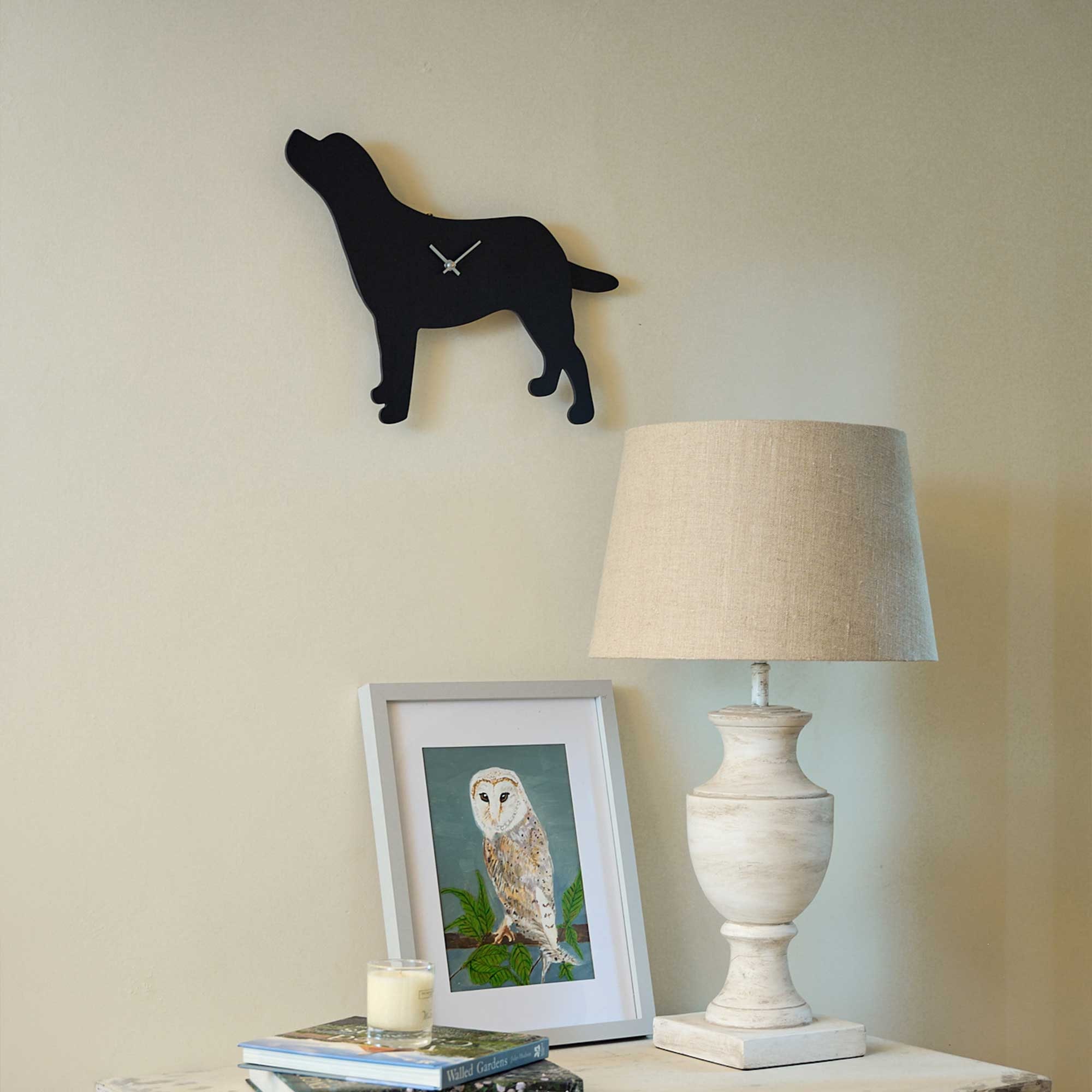 Labrador Clock With Wagging Tail - Etsy