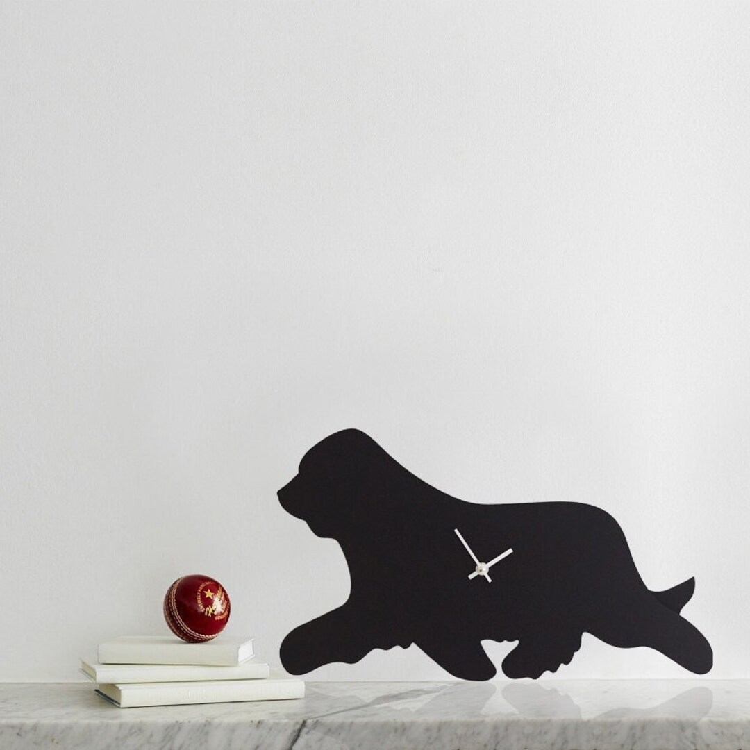 Bearded Collie Clock With Wagging Tail - Etsy