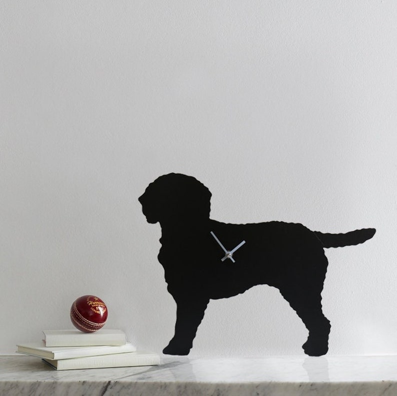 Labradoodle Clock With Wagging Tail - Etsy