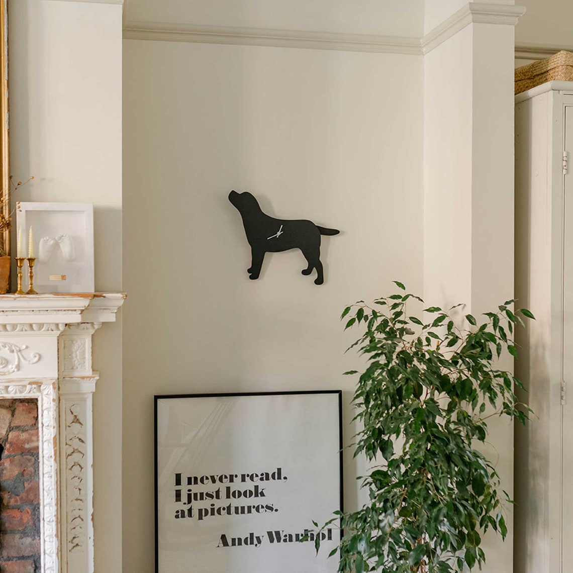Labrador Clock With Wagging Tail - Etsy