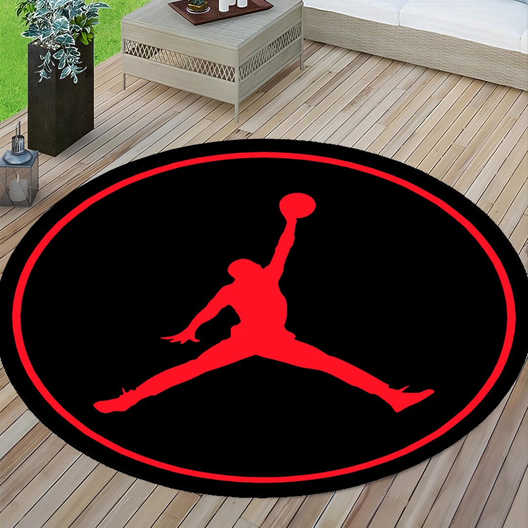 Air Jordan Rug, Basketball Rug, Micheal Jordan Rug, Home Decor Rug ...