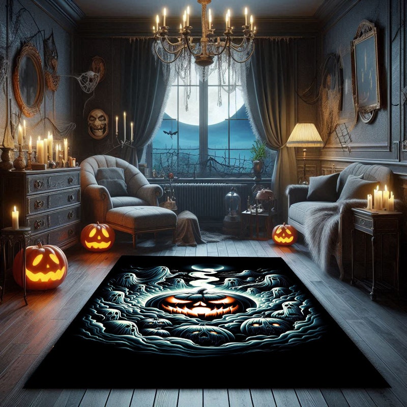 Halloween Rug - Etsy