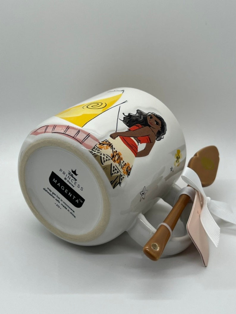 Moana Coffee Mug With Paddle Stirrer,moana Coffee Tea Cup Mug,great ...