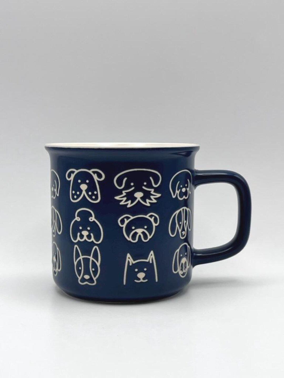 Dog Faces Coffee Mug,dog Faces Tea Cup Coffee Mug,cute for Dog Lovers ...
