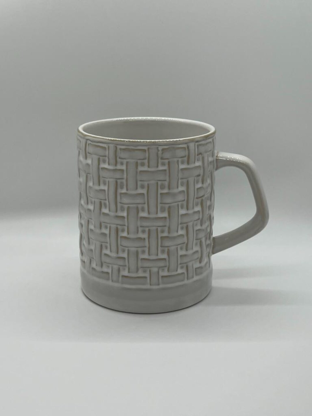 Basket Weave Texture Coffee Mug by Potter's Studio,basket Weave Coffee ...