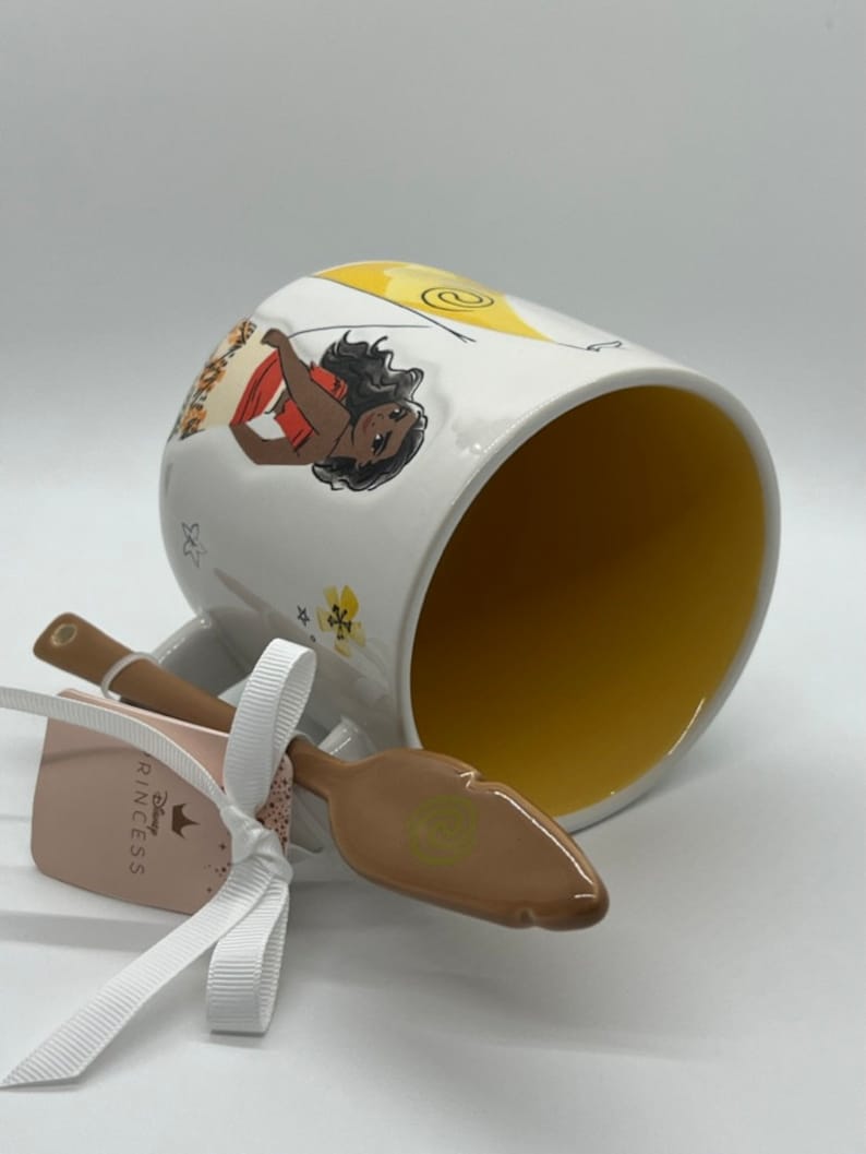Moana Coffee Mug With Paddle Stirrer,moana Coffee Tea Cup Mug,great ...