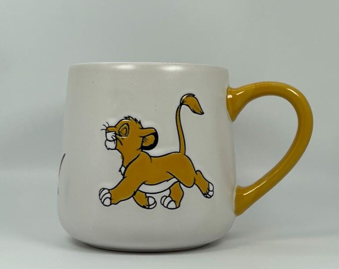 Disney SIMBA Double Sided Coffee Mug,simba Timon and Pumbaa Tea Cup ...