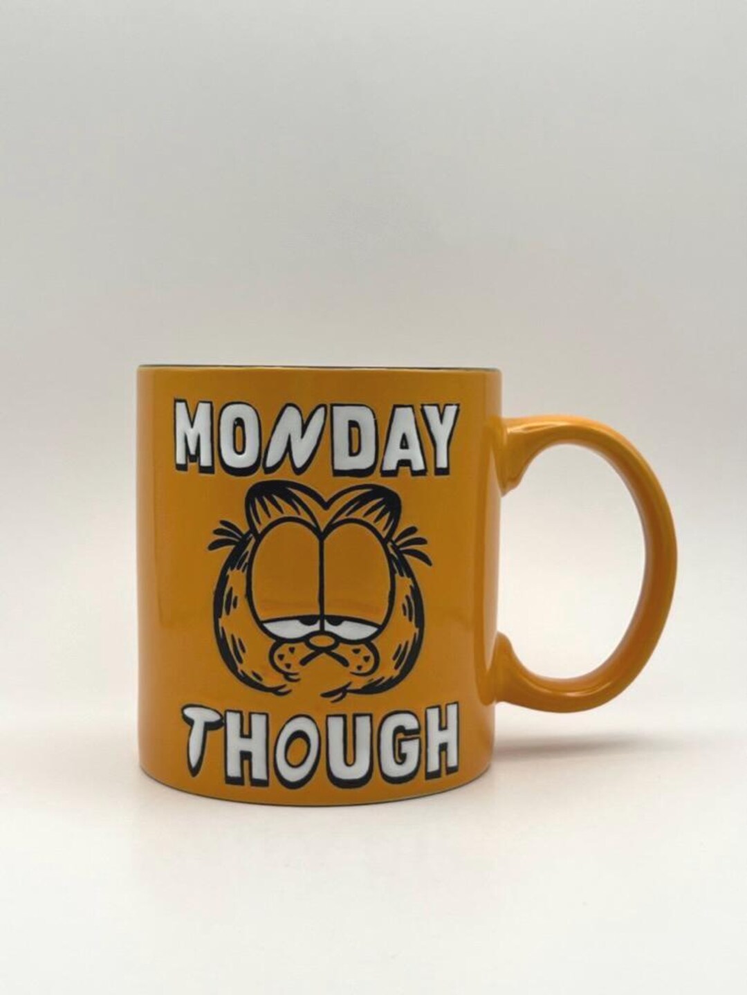Garfield Monday Though Coffee Mug,double Sided Garfield Monday Though ...