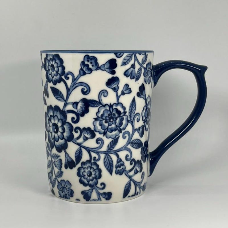 Floral Coffee Mug - Etsy