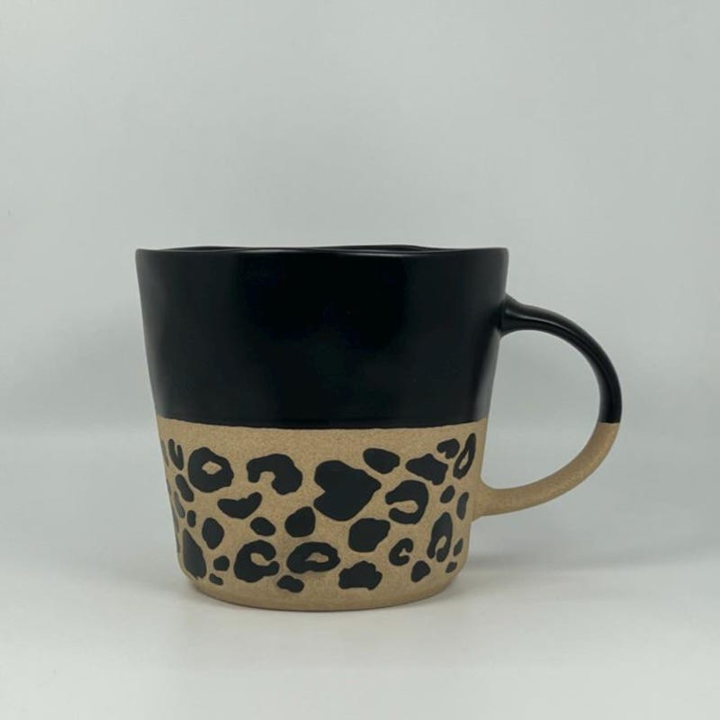 Leopard Coffee Mug - Etsy