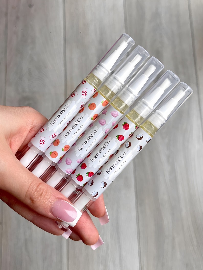 CREATE YOUR OWN Cuticle Oils Pens and Dropper Bottles in 20 Scents With ...