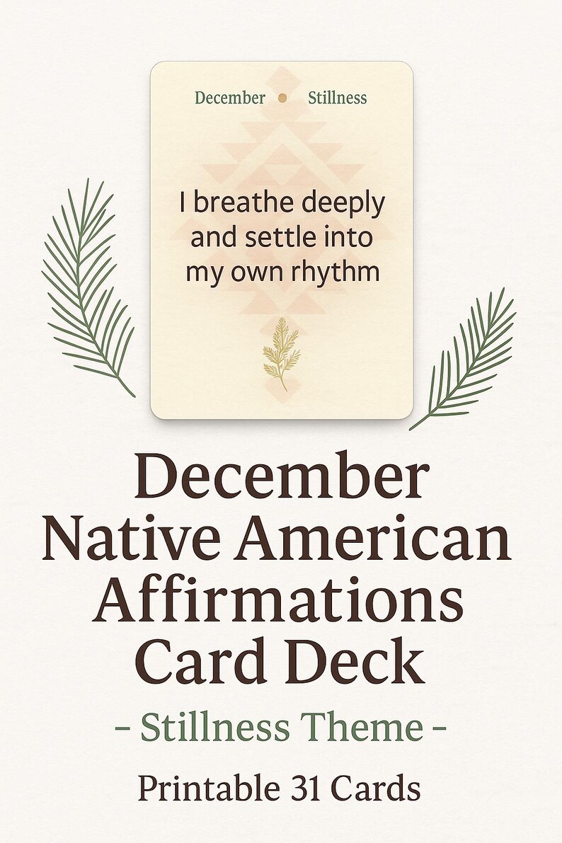 Indigenous-owned Affirmation Cards | Therapist-made Digital Download ...
