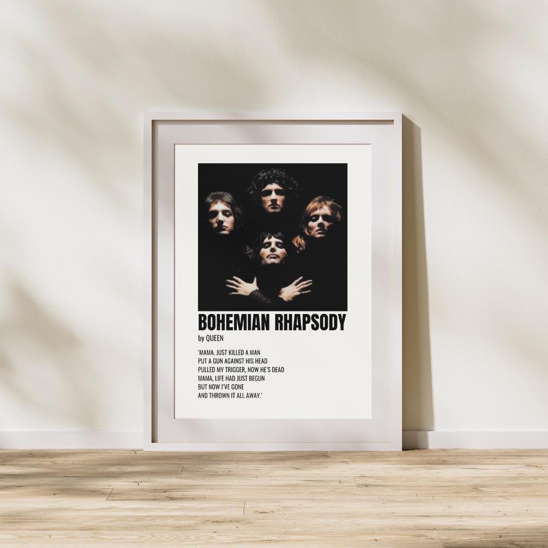 Queen Poster, Freddie Mercury Poster, Vintage Freddie Mercury Poster ...