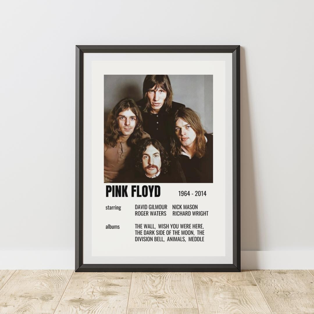 Pink Floyd, Pink Floyd Poster, Pink Floyd Wall Art, Music Wall Art ...
