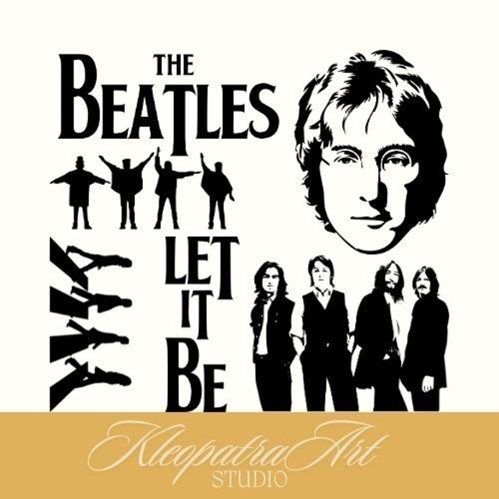 The Beatles SVG Bundle, the Beatles SVG, the Beatles PNG, Music Svg ...