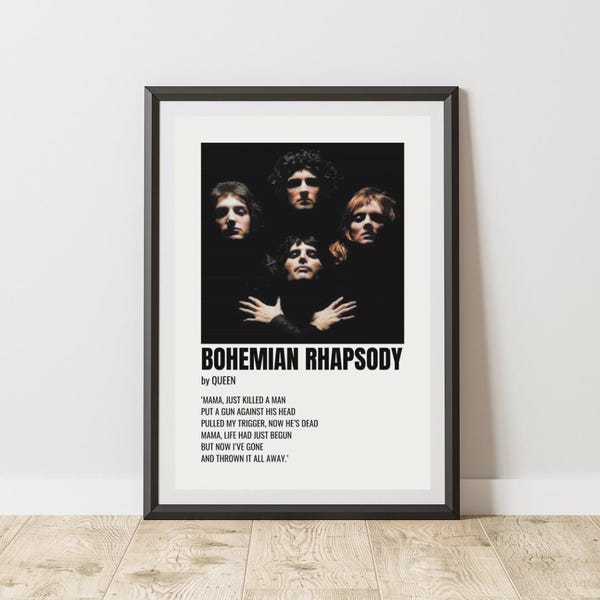 Queen Poster - Etsy