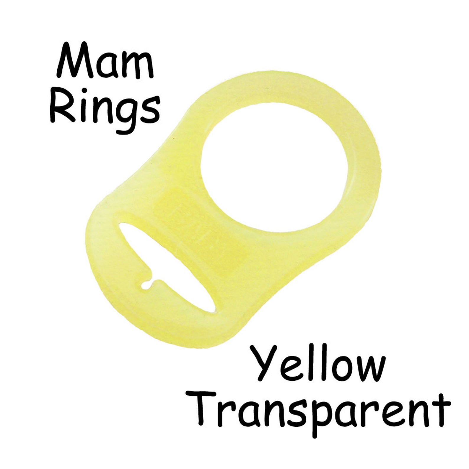 5 MAM Adapter Rings Dummy Clip / Pacifier Chain Adapter - Etsy