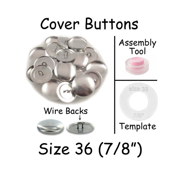 Self Cover Buttons - Etsy