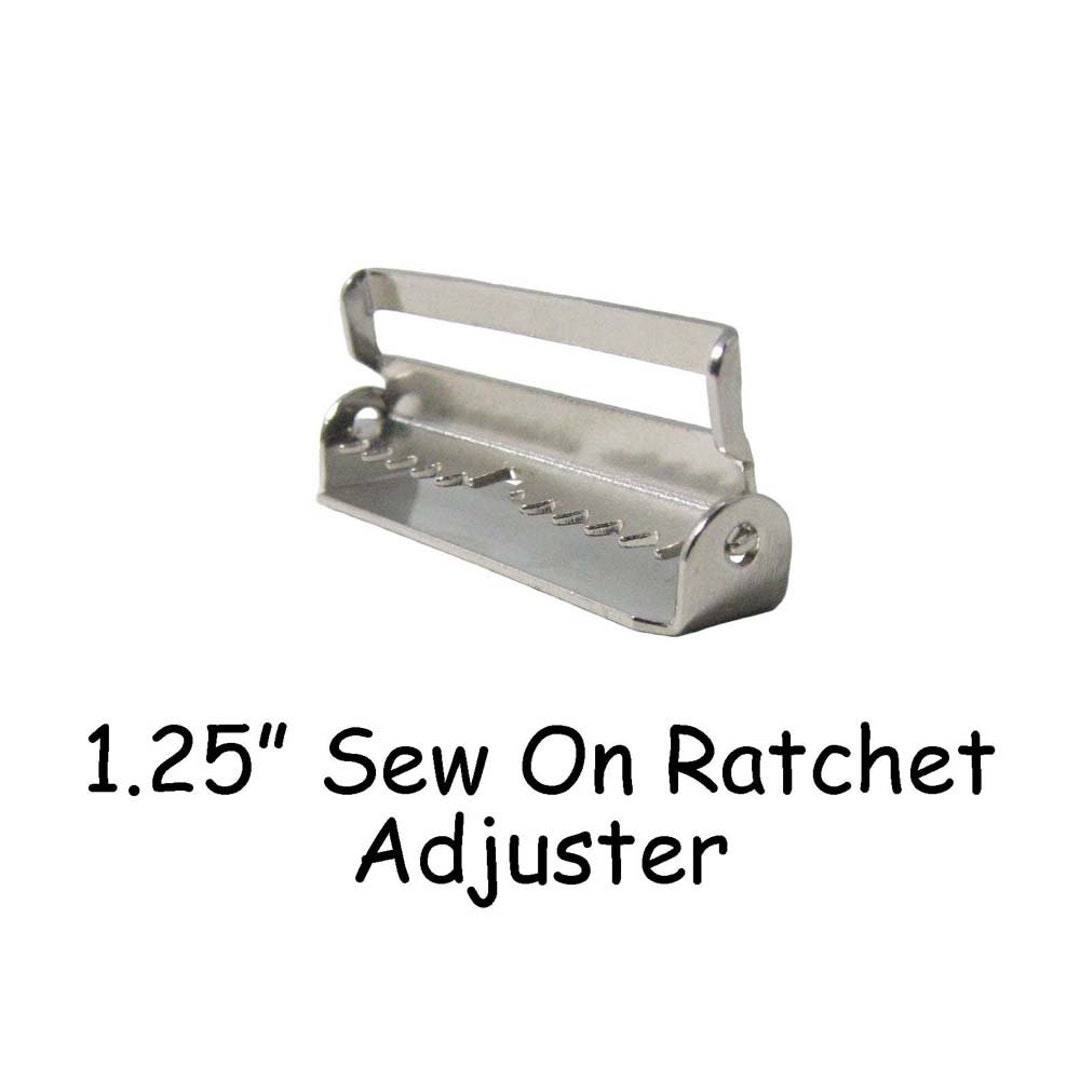 50 Sew on Ratchet Slide Adjusters 1.25 Suspender Clips - Etsy
