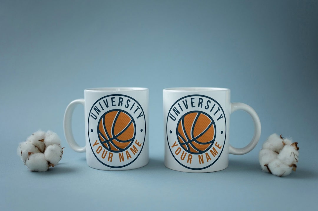 Custom Basketball Mug,personalized Basketball Mug,basketball Mug ...