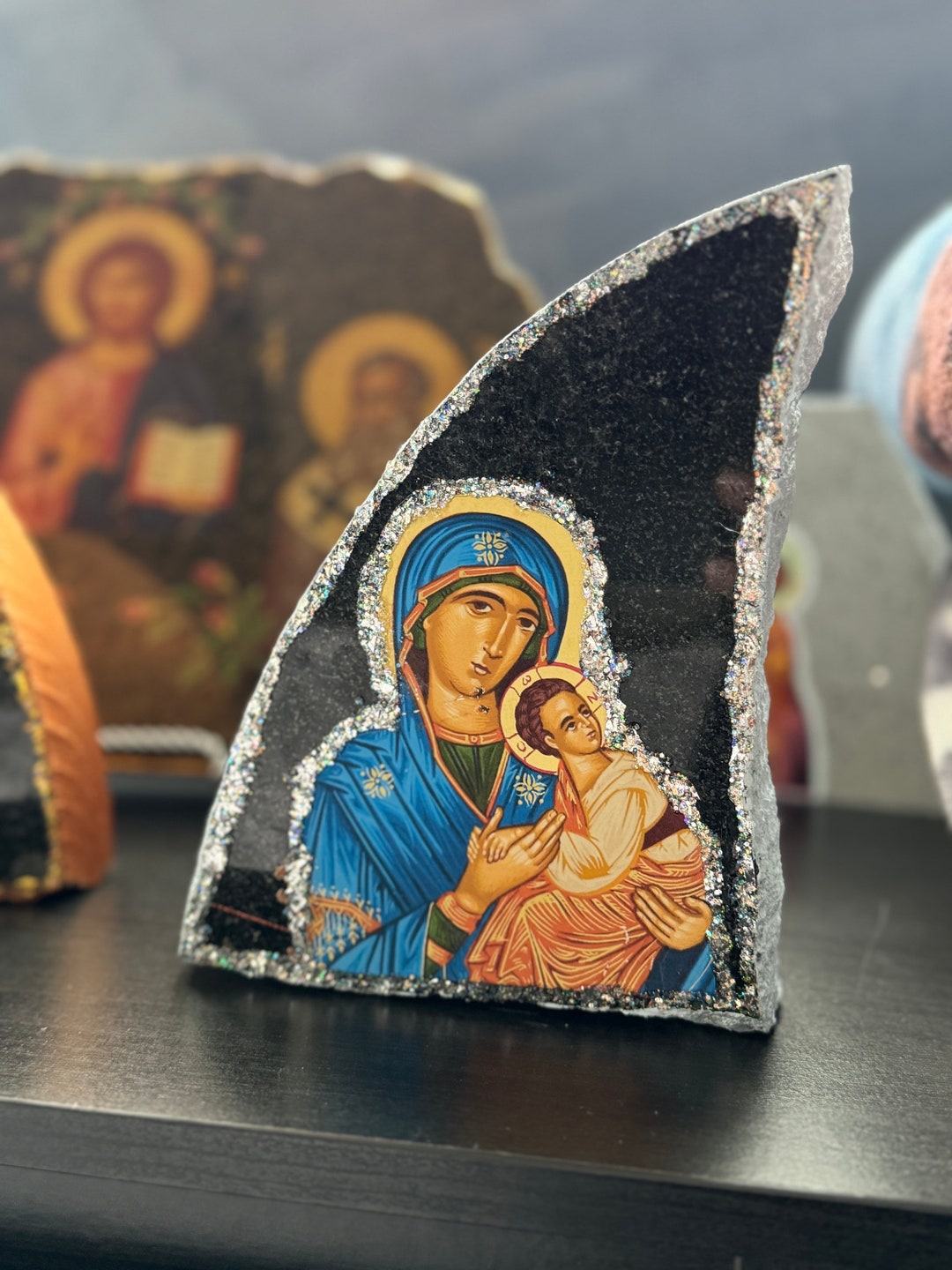 Panagia Icon Greek Orthodox - Etsy