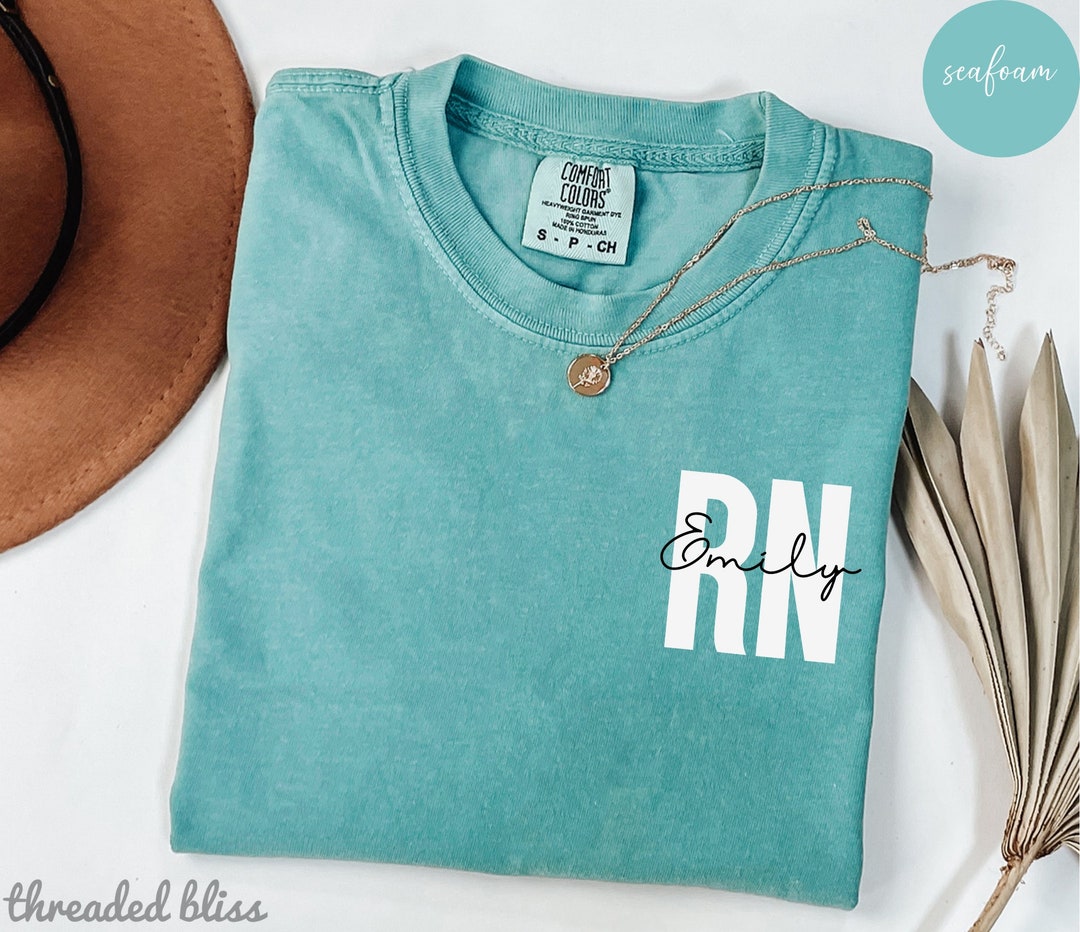 Personalized RN Shirt, Custom RN Shirt, Rn Gift, Registered Nurse Gift ...