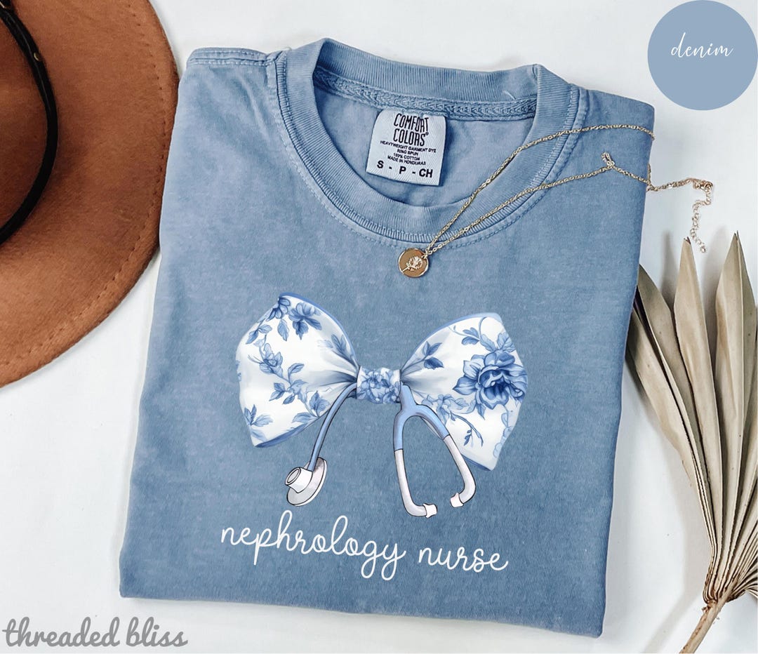 Nephrology Nurse Shirt, Dialysis Nurse Shirt, Nephrology Nurse Gift ...