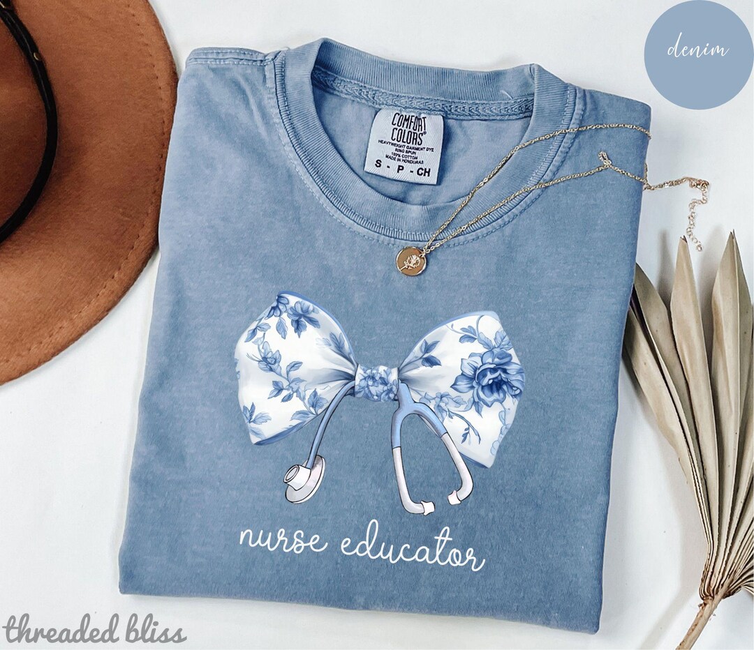 Nurse Educator T-shirt, Certified Nurse Educator Gift, Nursing ...