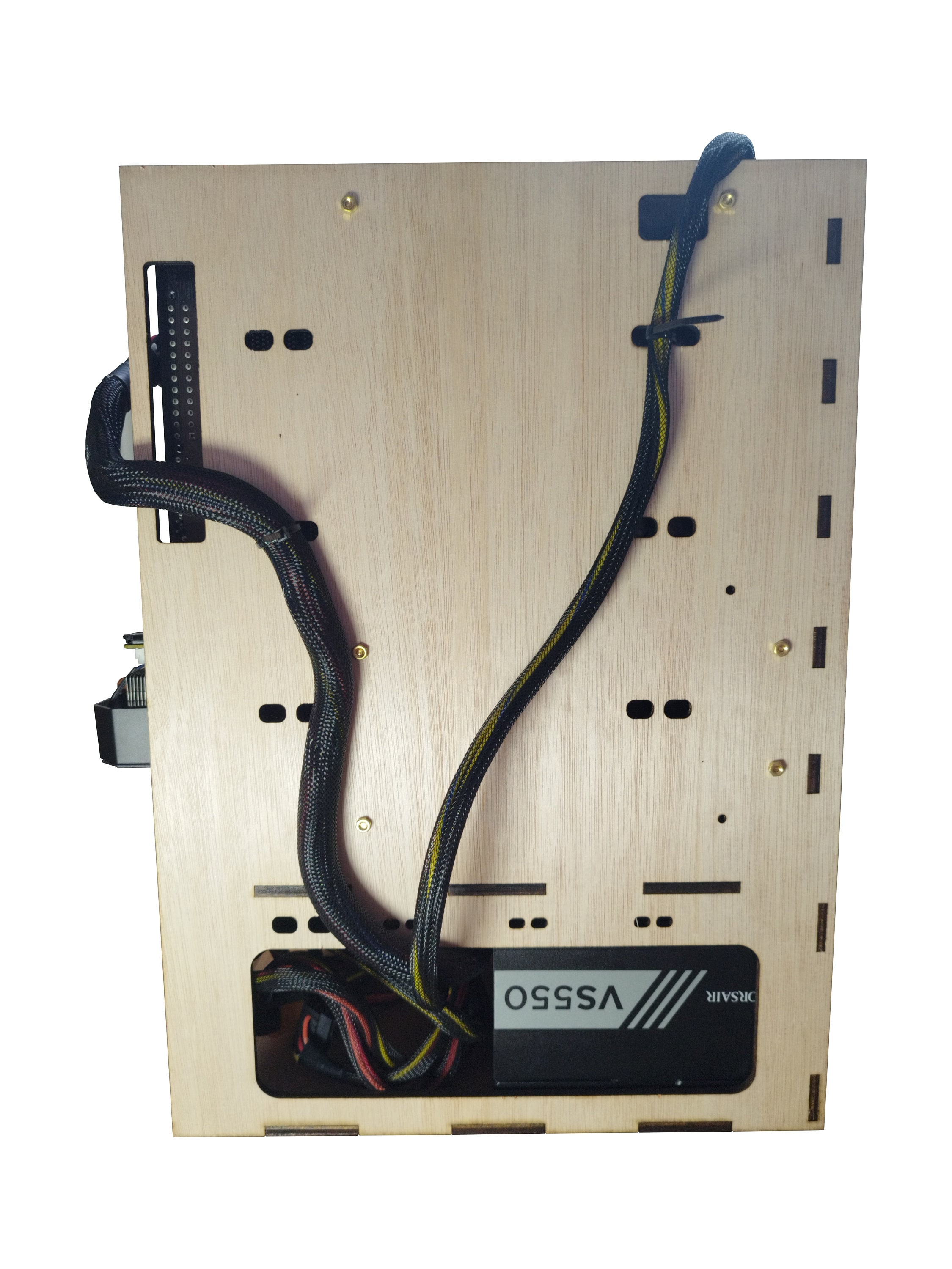 Northridge Wooden Open Air Micro-atx PC Computer Case SVG Digital ...