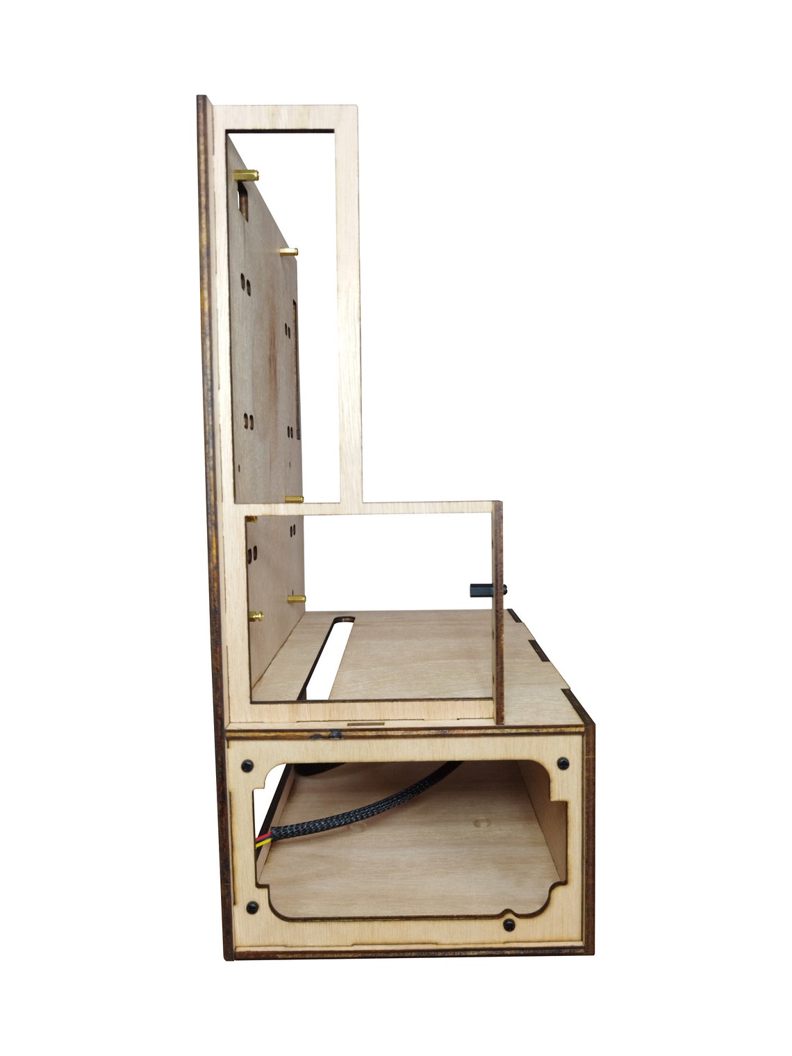 Northridge Wooden Open Air Micro-atx PC Computer Case SVG Digital ...