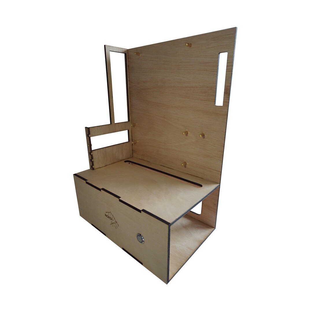 Northridge Wooden Open Air Micro-atx PC Computer Case SVG Digital ...