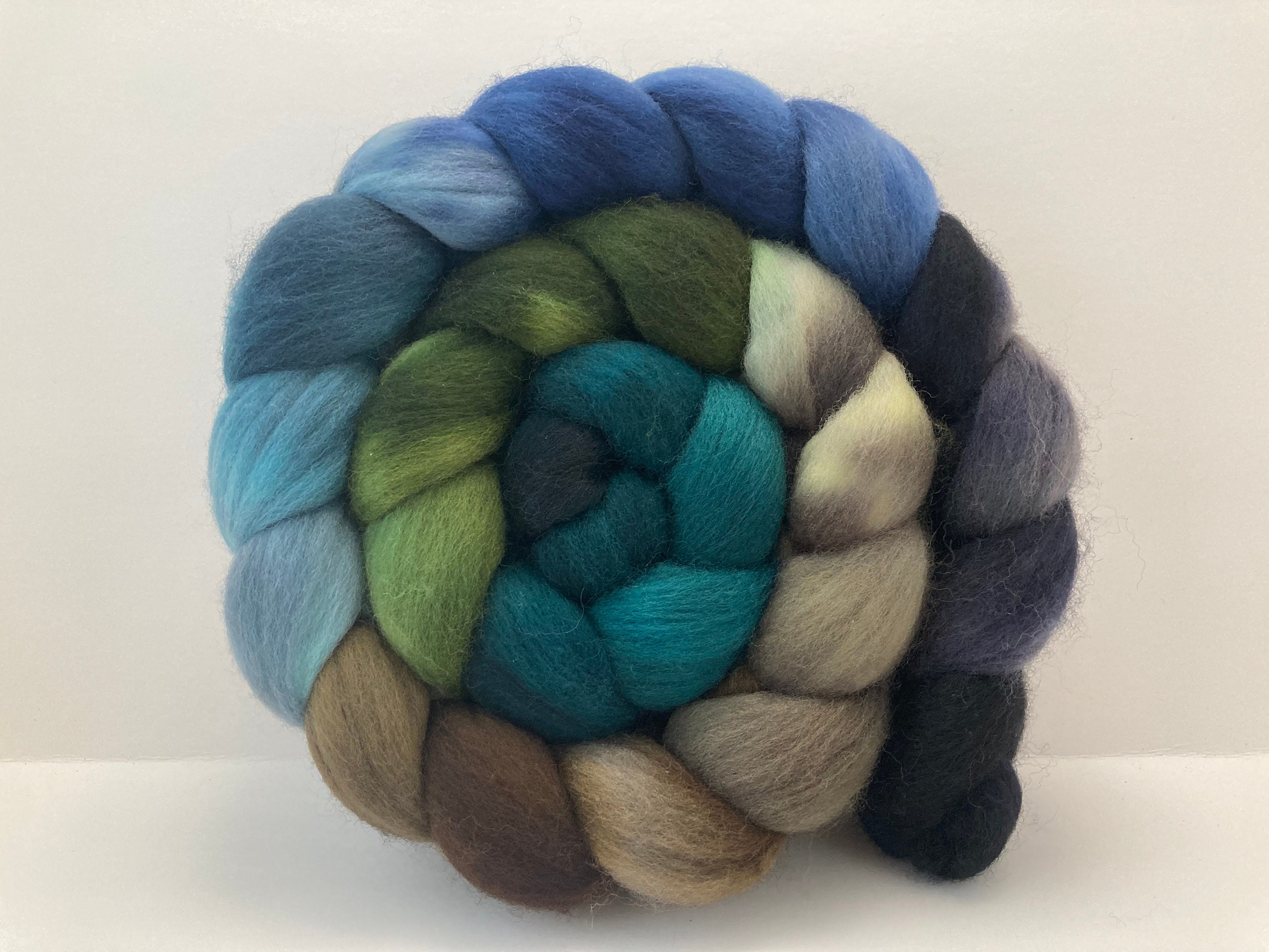 Hand Dyed Gradient Merino Wool Combed Top 4.2oz Sewing & Fiber Craft ...