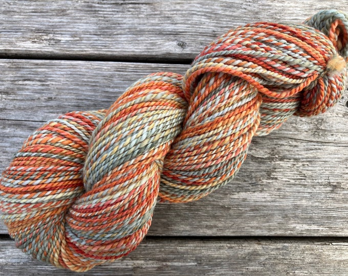 2 Ply Handspun Merino Yarn • Dk/worsted Weight • 4oz & 240 Yards - Etsy