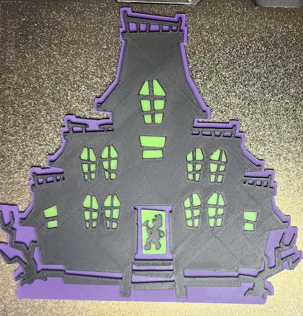 Luigi’s Mansion 3D Printed Cake Topper – Glow-in-the-dark Edition - Etsy