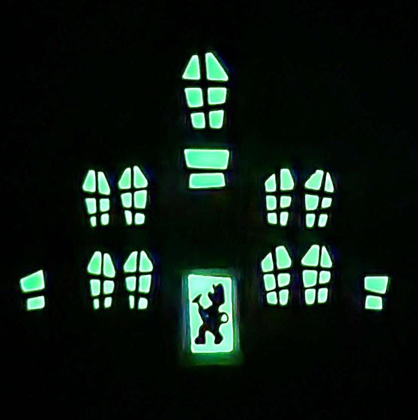 Luigi’s Mansion 3D Printed Cake Topper – Glow-in-the-dark Edition - Etsy