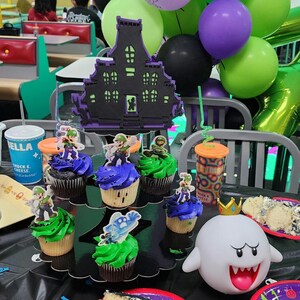 Luigi’s Mansion 3D Printed Cake Topper – Glow-in-the-dark Edition - Etsy