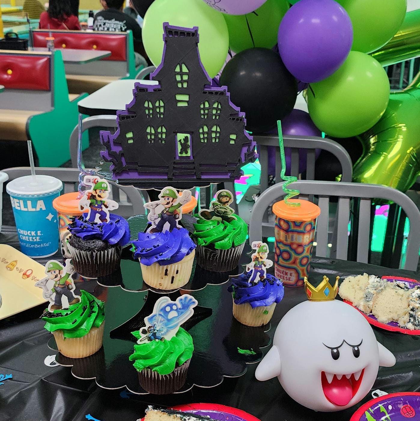 Luigi’s Mansion 3D Printed Cake Topper – Glow-in-the-dark Edition - Etsy