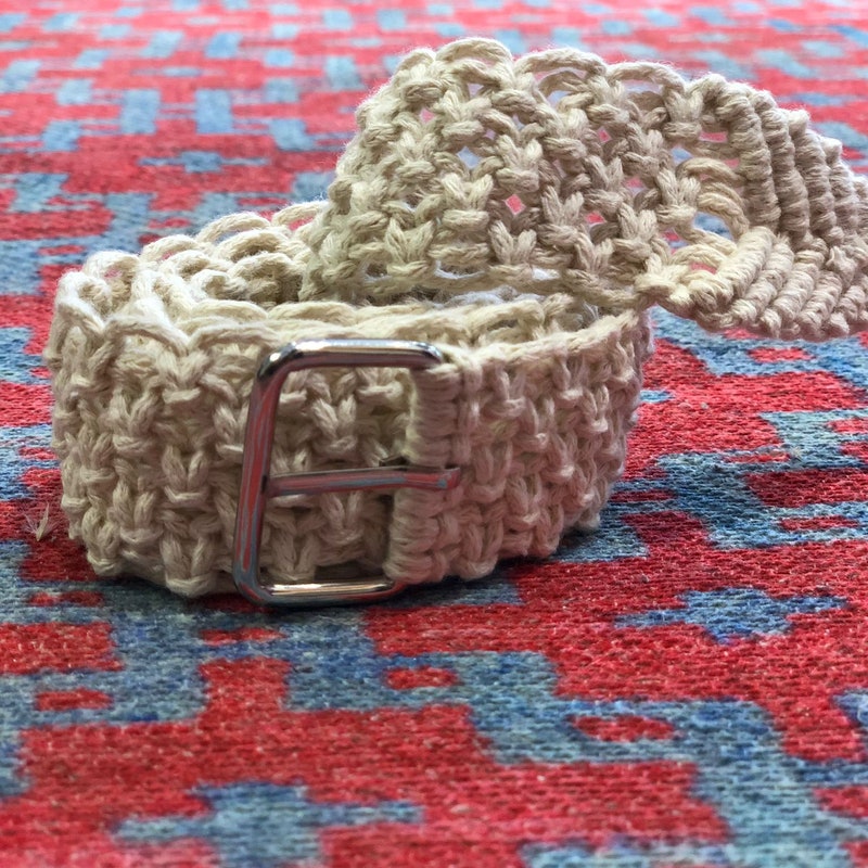 Macrame Belt - Etsy